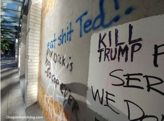 Disturbing photos of Portland riot damage | Oregon Catalyst