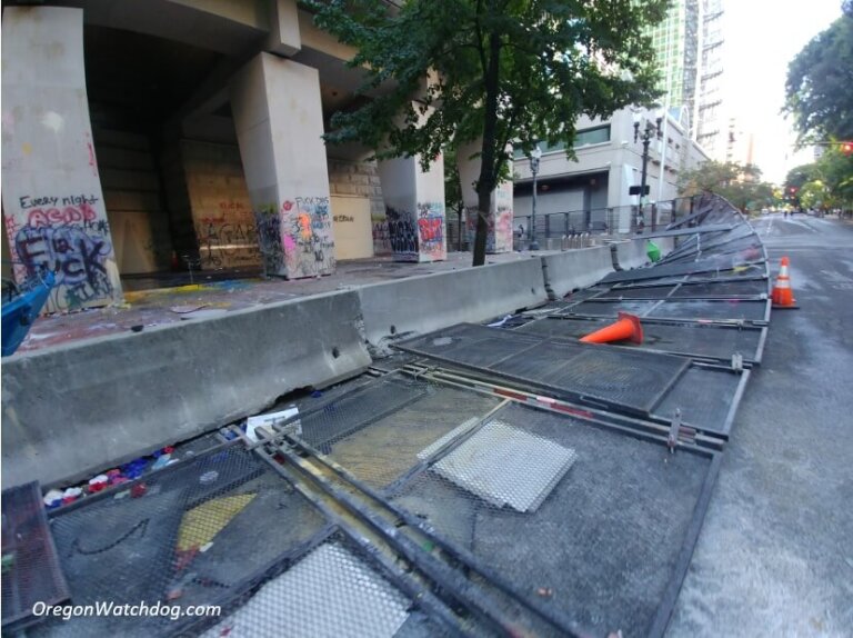 Disturbing photos of Portland riot damage | Oregon Catalyst