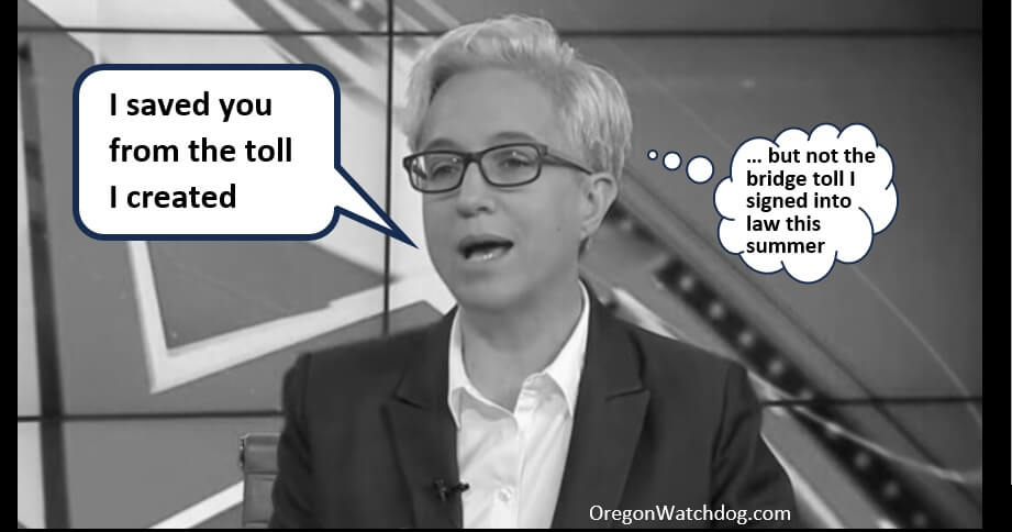 Kotek calls herself anti-toll in new Governor run (big lie!) | Oregon ...